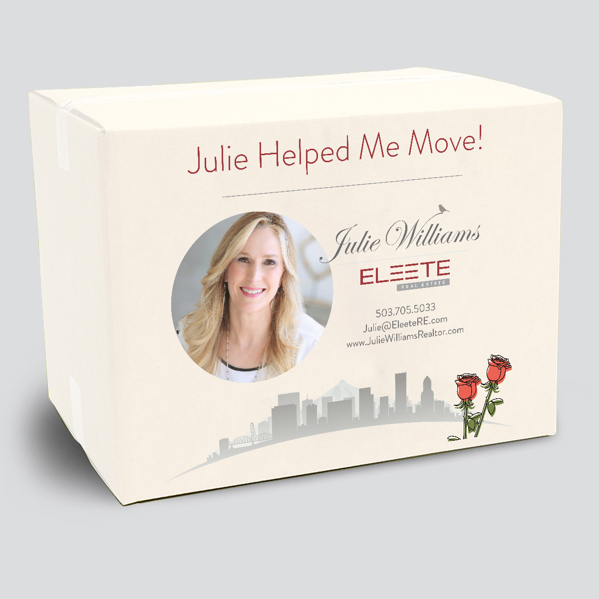 Customized - Personalized Moving Boxes for Closing Gifts