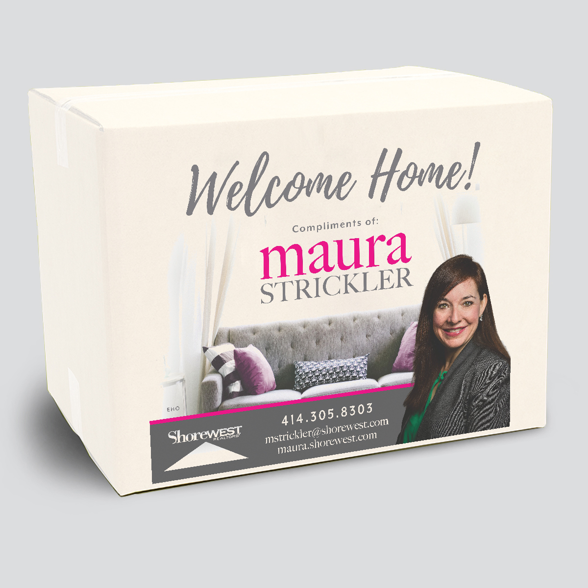 Customized - Personalized Moving Boxes for Closing Gifts